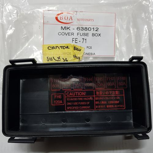 Jual Cover Tutup Kotak Rumah Sekring Fuse Box Canter PS110 / PS125 ...