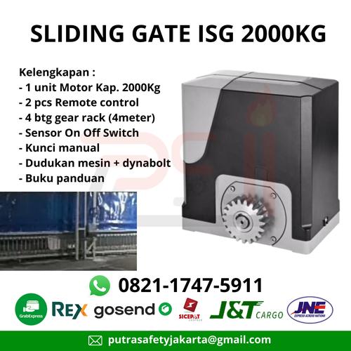 Jual MESIN PINTU PAGAR GERBANG OTOMATIS REMOT SLIDING GATE 2000KG AUTOMATIC - Jakarta Utara ...