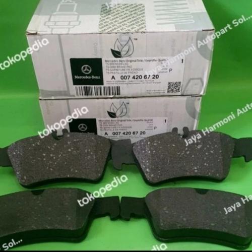 Jual KAMPAS REM BRAKE PAD BELAKANG W212 E200 E250 E300 MERCEDES BENZ ...