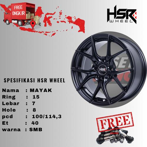 Jual Velg mobil spesifikasi R15 HSR Mayak Avanza Xenia Jazz Velg ...