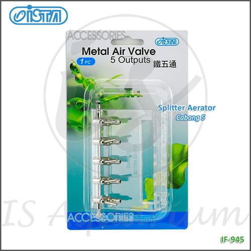 Jual Ista Metal Air Valve 5 ways Splitter Aerator Udara Cabang 5 ...