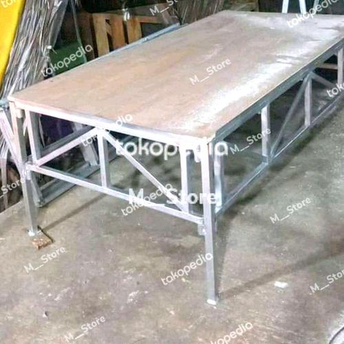 Jual Panggung portabel serbaguna Pull Besi hollow galvanis UK 2x1m² ...