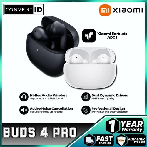 Jual Redmi Buds 4 PRO Hybrid ANC 43dB Hi-Res Audio Bluetooth 5.3 ...