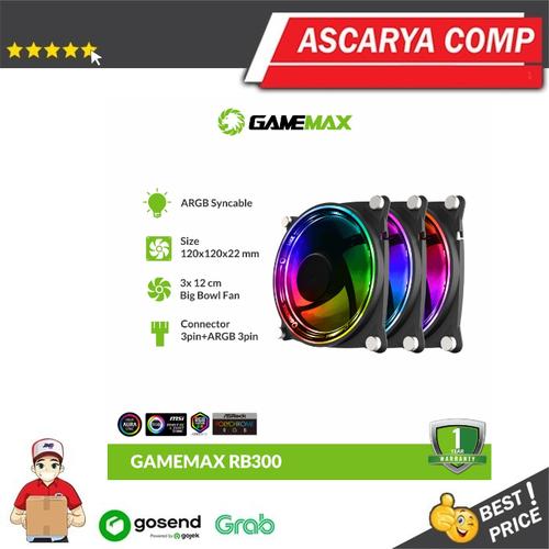 Jual GameMax RB300 3in1 ARGB Fan Kit - Kota Bandung - ASCARYA Computer ...