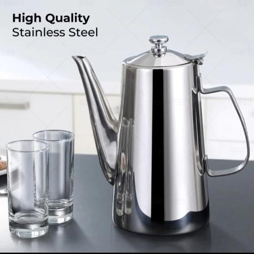 Jual Promo! Teko stainless steel 1,5 liter tinggi 23,5 cm - Kota ...