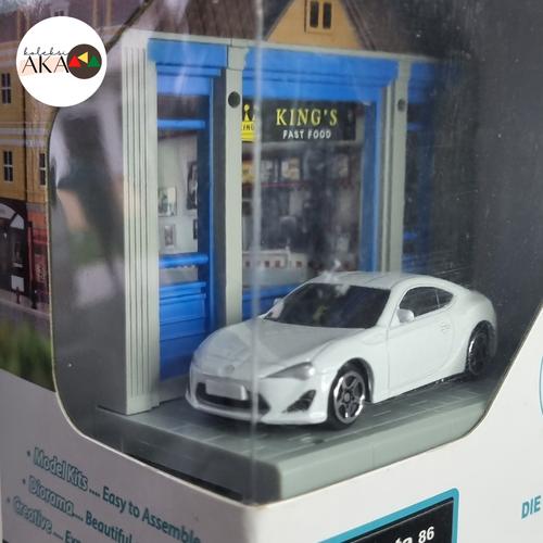 Jual MOBIL SET PLUS RUMAH (DIORAMA MODEL) - RMZ CITY - TOYOTA 86 - 1:64 ...