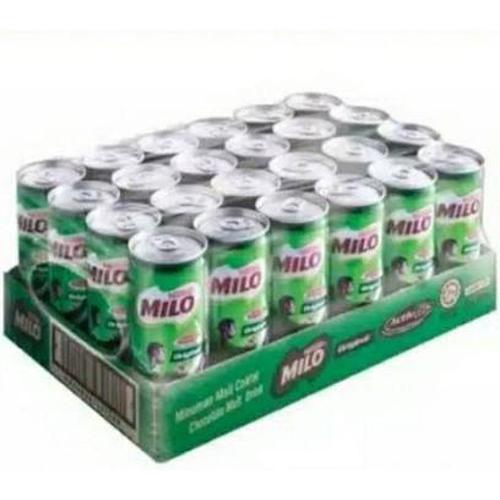 Jual Milo Kaleng Can 240ml Susu Coklat 1 Dus / Karton isi 24 - Jakarta ...
