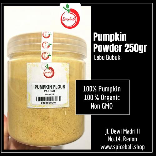Jual Organic Pumpkin Powder / Labu Bubuk / Pumpkin Flour / Tepung Labu ...