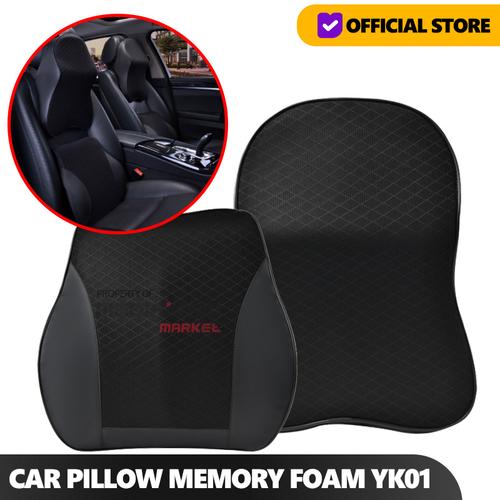 Jual Bantal Mobil PREMIUM Memory Foam YK01 Leher atau Punggung Anti Panas - Bantal Punggung ...