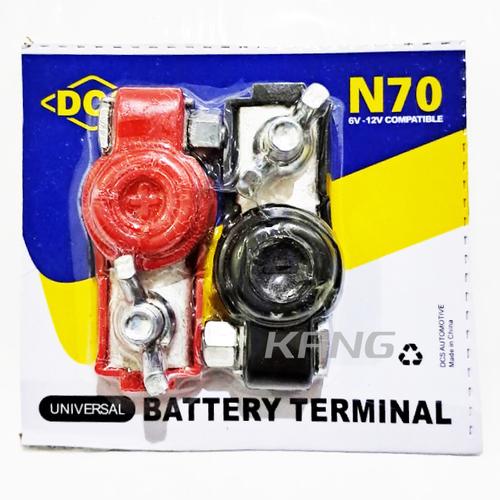 Jual TERMINAL ACCU KLEM KEPALA AKI MOBIL LOBANG BESAR N70 PLAT - Kab ...