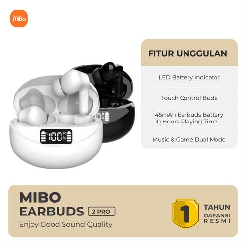 Promo Mibo Buds 2 Pro True Wireless Bluetooth Earphones TWS - Black ...