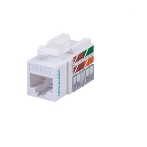Jual Konektor RJ45 Vention Cat 5e/6 Modular - Cat.6, 90 Degree - CAT5e ...