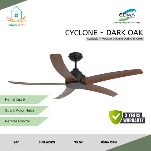 Jual MT EDMA Cyclone Ceiling Fan Kipas Baling Baling 54 inch - Medium ...