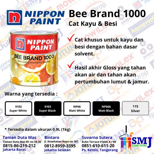 Jual Cat Minyak Besi Kayu NIPPON PAINT BEE BRAND Mirip Kuda Terbang ...