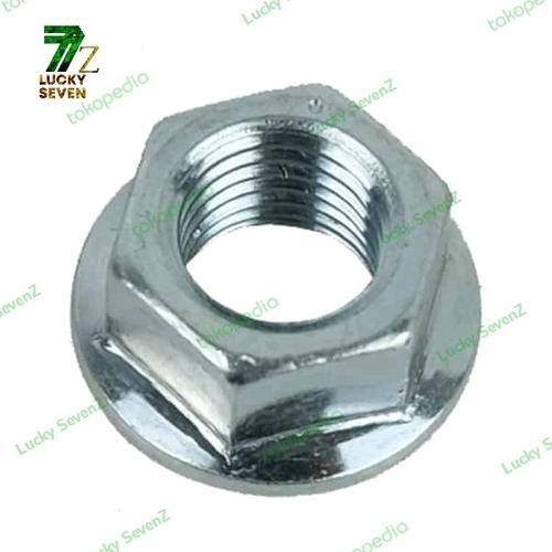 Jual Mur Nut M10 K14 Putih / Mur Flange 10mm Original Ahm 94050-10000 ...