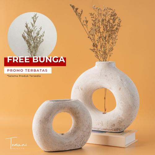 Jual Vas bunga set- Vas bunga putih/vas bunga estetik/ Nordic Vase ...