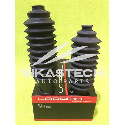 Jual SET KARET LONG TIE ROD STEERING RACK END BOOT TOYOTA STARLET EP80 ...
