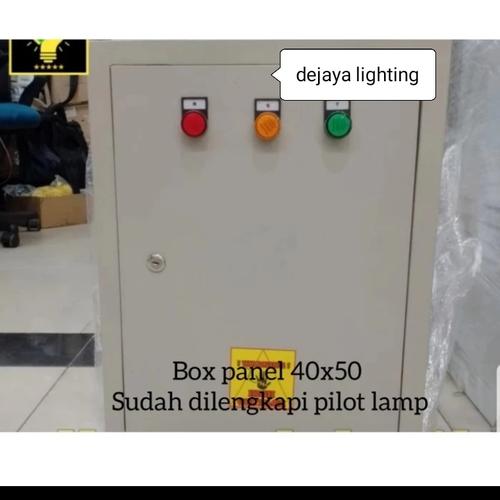 Jual Box Panel Listrik 40x50x20 Indoors Set Indikator Pilot Lamp ...