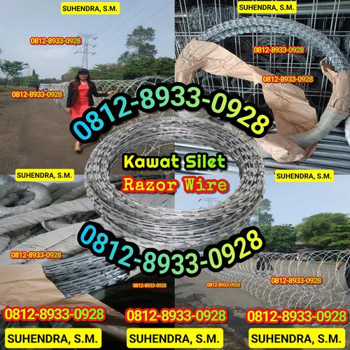 Jual Kawat Silet (Razor Wire) Type BTO 22 Panjang 7Mtr Lingkaran 88/90 ...