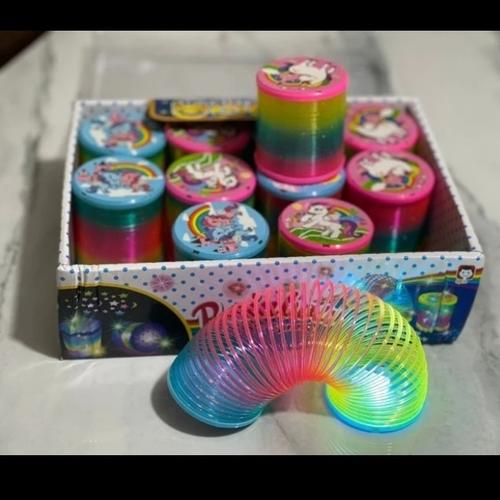 Jual Mainan Anak Spiral Rainbow Plastic Magic Rainbow LED - Jakarta ...