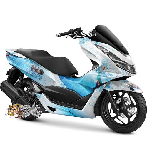 Jual Stiker Decal Full Body Motor Honda PCX 150 PCX160 Frozen - Kuning, PCX 150 - Kota Tegal ...