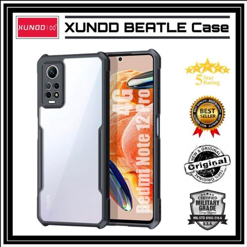 Jual Xiaomi Redmi Note 12 Pro 4G XUNDD Beatle Original Hard Case ...