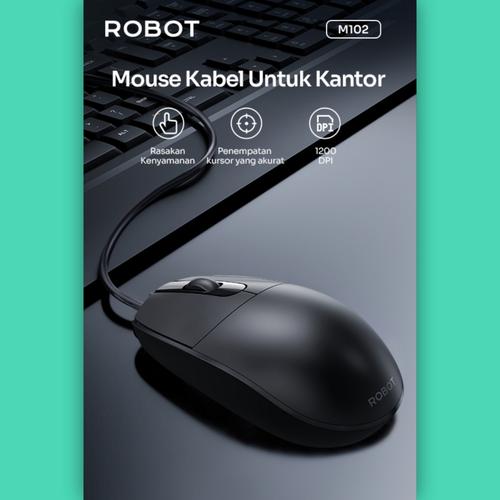 Jual Mouse Kabel Robot M102 Black - Jakarta Pusat - PtrMultiAcc Shop ...