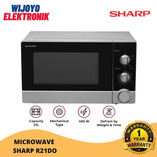 Jual MICROWAVE SHARP R21DO Sharp Microwave Oven Low Watt 23 L R-21DO(S)-IN - R21DO - Jakarta ...
