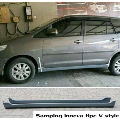 Jual Bodykit samping kijang innova v body kit sideskirt kiri kanan ...