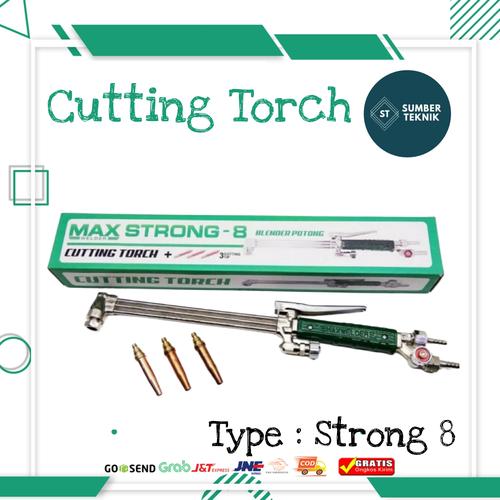 Jual MAX STRONG 8 Cutting Torch LPG / Stang Tang Las Potong Blender ST8 ...