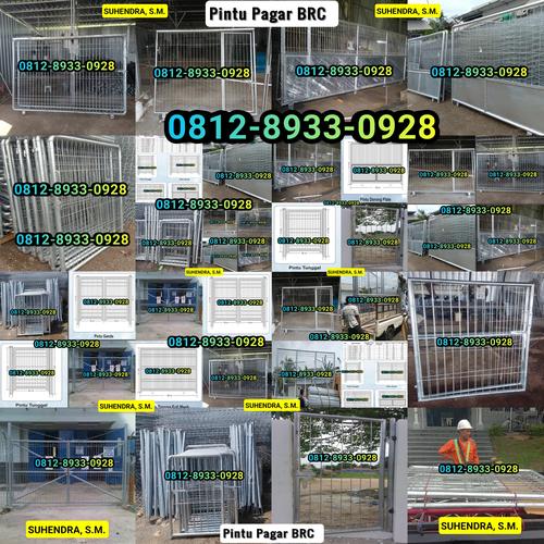 Jual Pintu Pagar BRC Tunggal HDG T190 x L100cm x Dia 6mm Per Set - Kota Tangerang Selatan - Toko ...