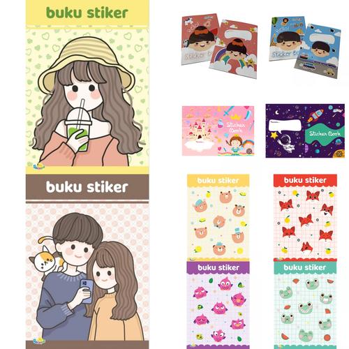 Jual BLANK STICKER COLLECTION BOOK BUKU ALBUM KOLEKSI STIKER - Random ...