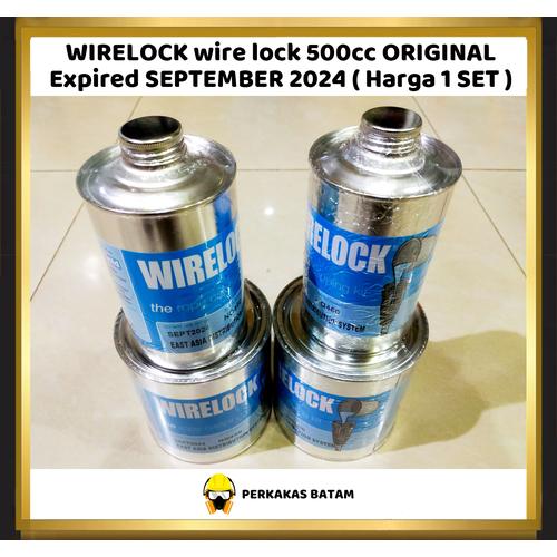 Jual wirelock/WIRELOCK WIRELOCK wire lock 500cc Seling 500 cc wire rope ...