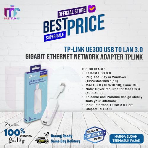 Jual TP-LINK UE300 USB 3.0 Gigabit Ethernet Network Adapter TPLINK - Jakarta Pusat - Multifungsi ...