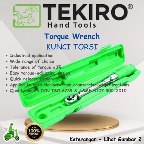 Jual Tekiro Kunci Torsi Torque Wrench 3/8inch 4-20NM TR300 ORIGINAL ...
