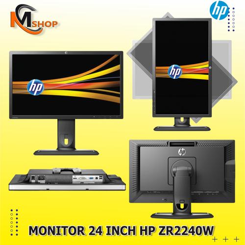Jual Monitor Hp 24" Inch ZR2440w LED IPS Wide Screen Support HDMI - Kab ...
