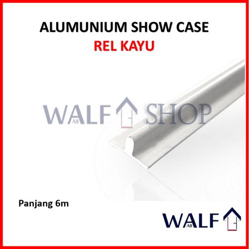 Jual Rel Kayu Alumunium / Show Case Rel Kayu TOLONG UNTUK BACA ...