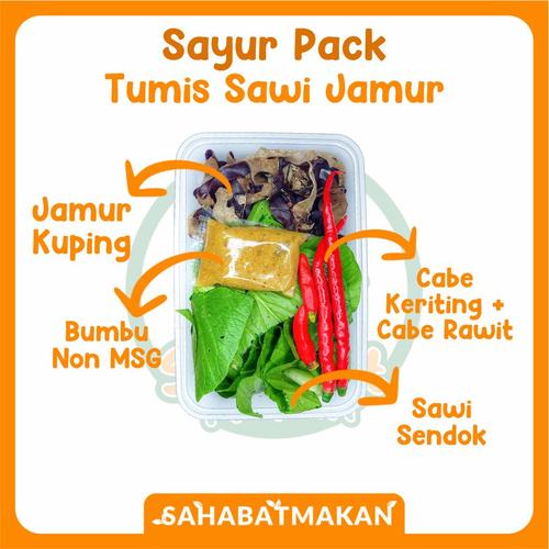 Jual Tumis Sawi Jamur - Sayur Pack / Sayur Instant — Sahabat Makan ...