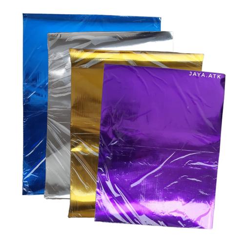Jual KERTAS HERMES ERMES KERTAS KADO SAMPUL METALIK KILAP 65 X 50 CM ...