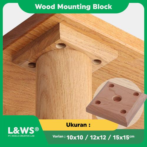 Jual Plat Kayu Kaki Meja [Mounting Block] - Kab. Garut - Lumber & Wood ...