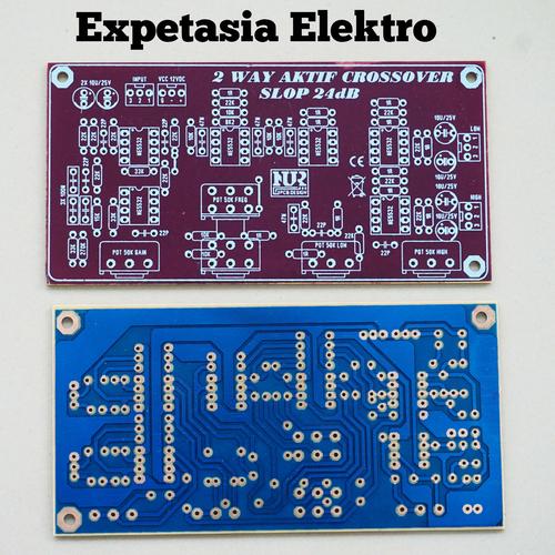 Jual PCB 2 WAY AKTIF CROSSOVER SLOP 24dB BY NUR DESIGN - Kab. Bandung ...