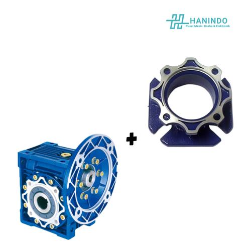 Jual Gear Aero NMRV 075 Ratio 1:100 Output Flange FA Input Motor 1hp - RATIO 1:20 - Kota ...