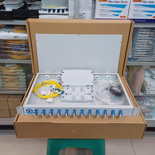 Jual TNT ODP OTB RACK 12 CORE LC/UPC FULLSET SINGLEMODE FIBER OPTIK ...