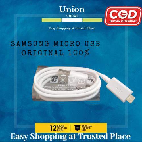 Promo Kabel Data Samsung Original 100% Micro Usb Fast Charging - Kota ...