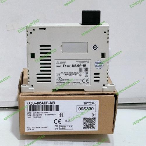 Jual PLC MITSUBISHI FX3U-485ADP-MB MODBUS SERIAL COMMUNICATION ADAPTER ...