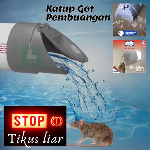 Jual Backflow Valve 3” TS Tebal Rucika Tutup Pipa Anti Masuk Tikus Got - Kab. Bandung Barat - CV ...