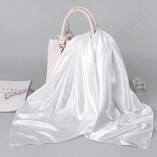 Jual Shawl Selendang Putih Kilat White Satin Kain Syal Polos Scarf Silk - Jakarta Utara - Toko ...