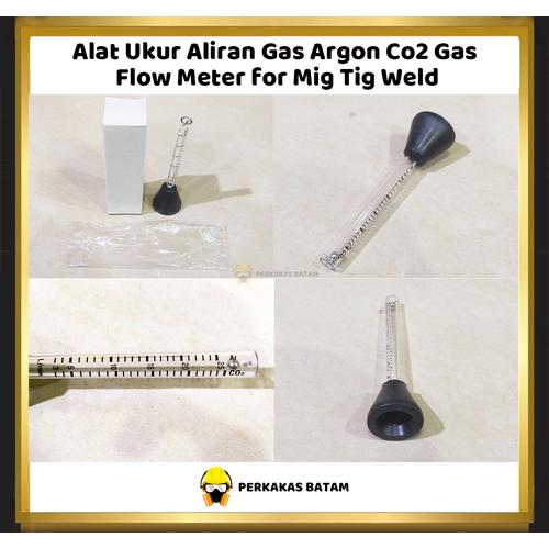 Jual Alat Ukur Aliran Gas Argon Co2 Gas Flow Meter for Mig Tig Weld ...