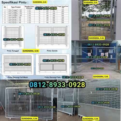 Jual Pintu Pagar BRC Ganda HDG T90 x L300cm x Dia 6mm Per Set - Kota ...