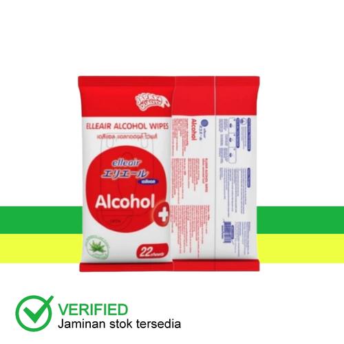 Jual Elleair Alcohol Wipes Tisu Basah 22 s - Jakarta Selatan - BIGsmart ...
